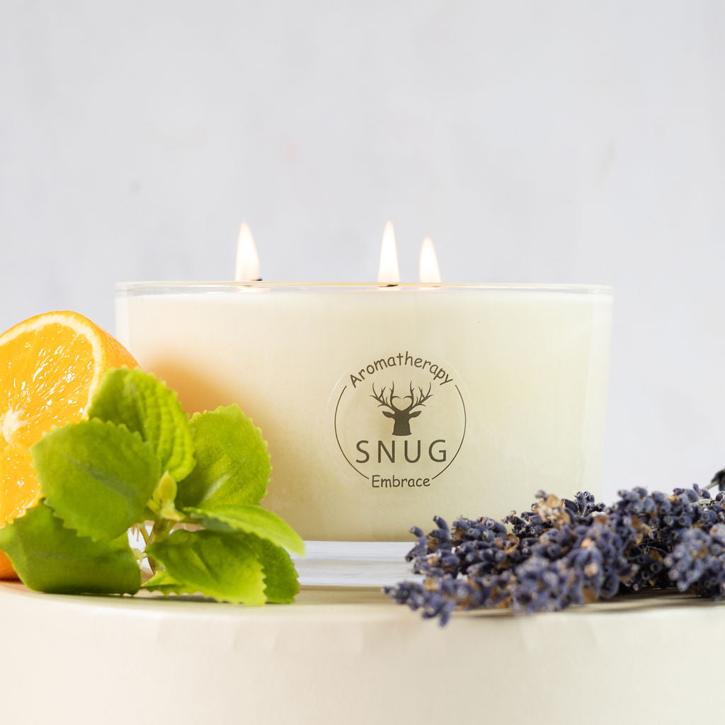 Three Wick Scented Candles & Refills – snugaromatics
